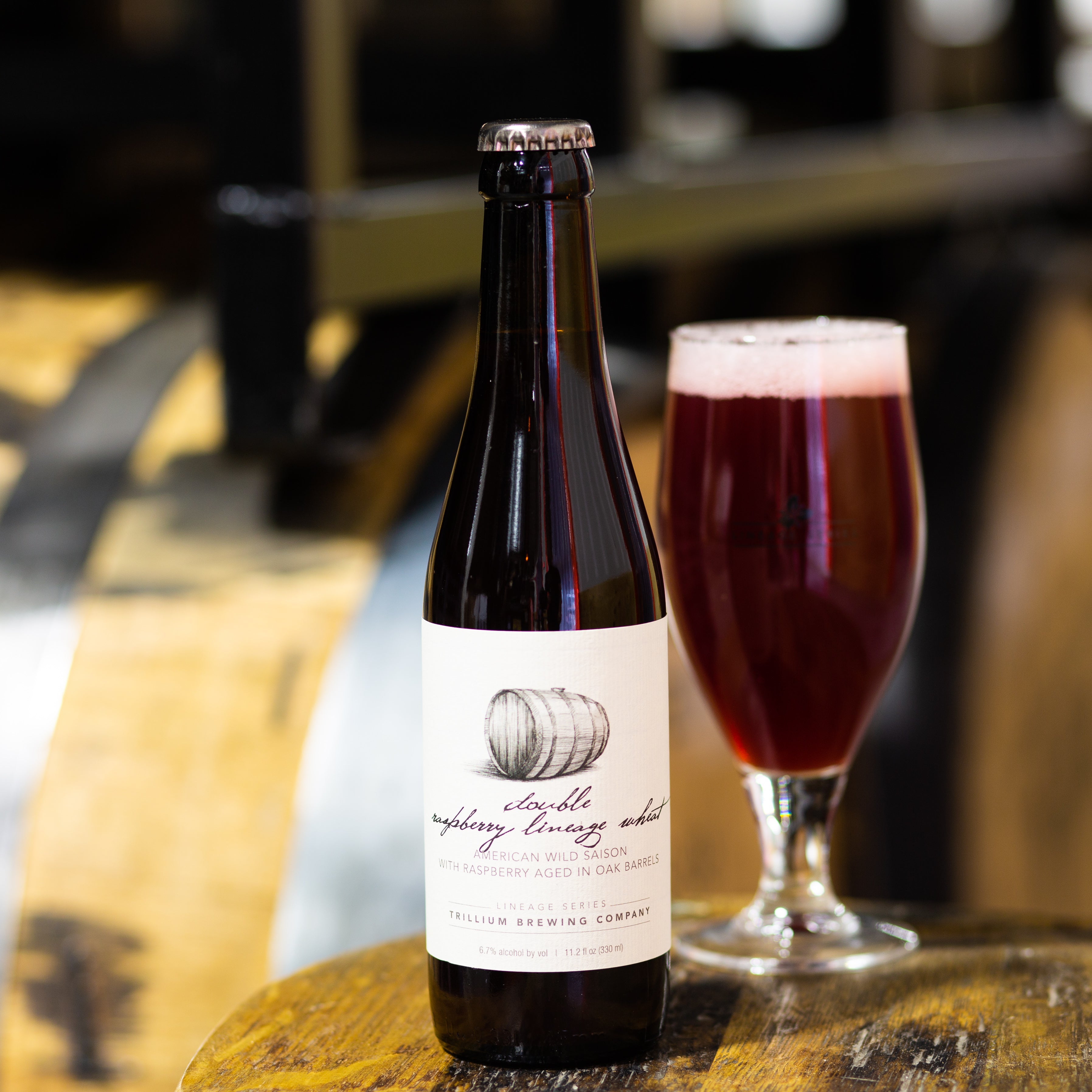 Double Raspberry Lineage Wheat – Trilliumbrewing.com